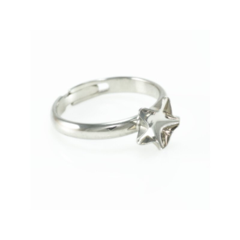 Ring Fassung fur 10 mm Star Stern Swarovski Stein 4 20